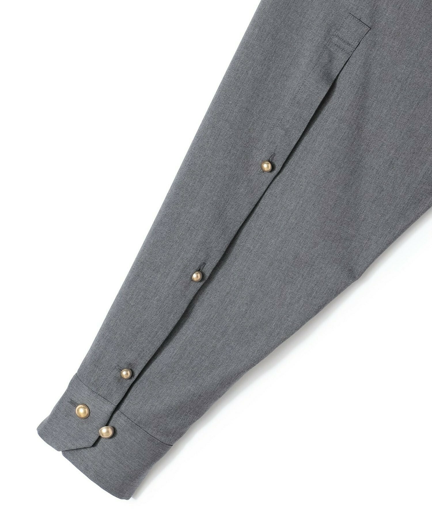 STRETCH WOOL OVER SIZED SHIRTS WITH METAL BUTTONS｜BIGI ONLINE STORE ...