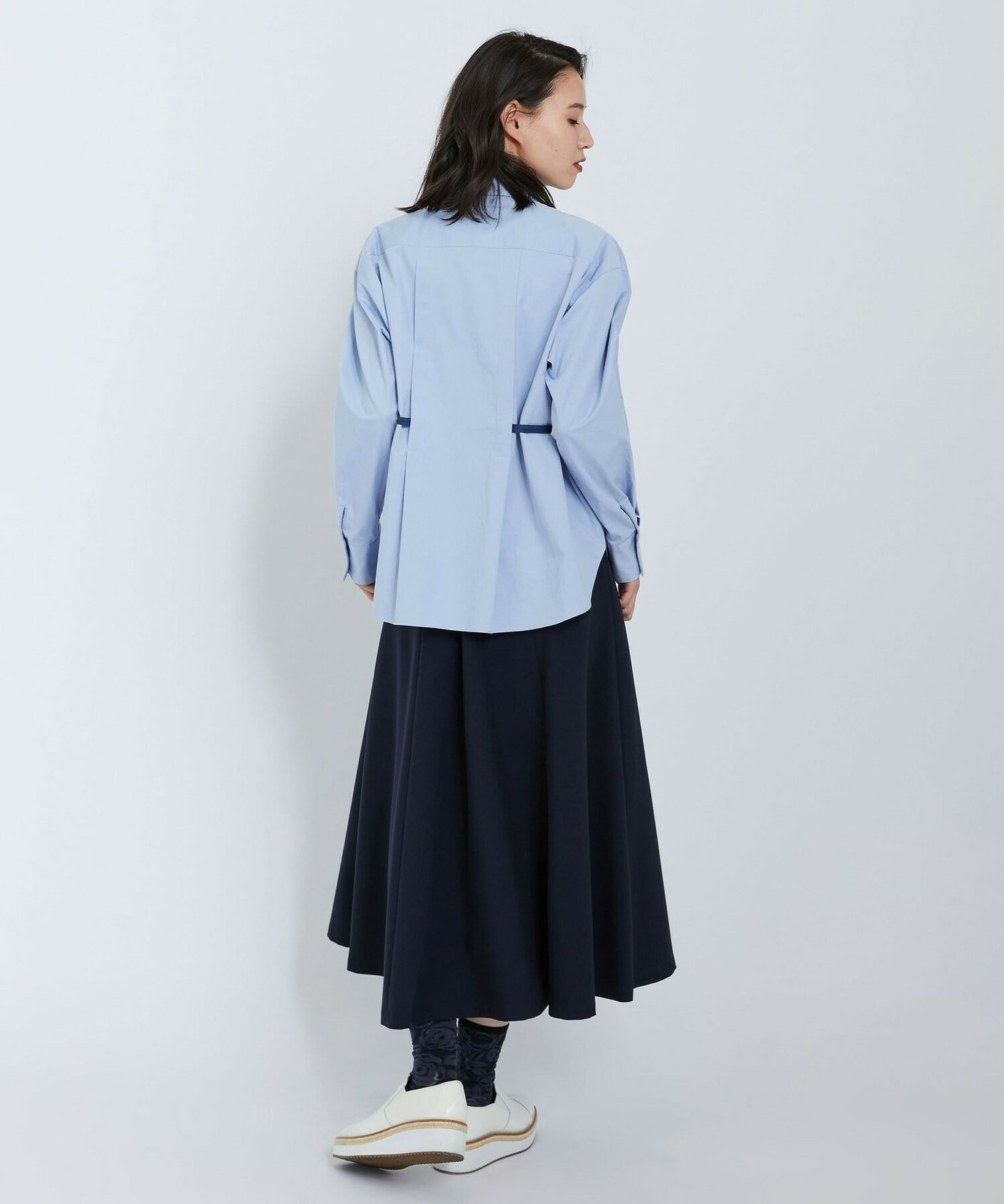 コットンサテンビンテージシャツ｜BIGI online store - ビギ オンラインストア