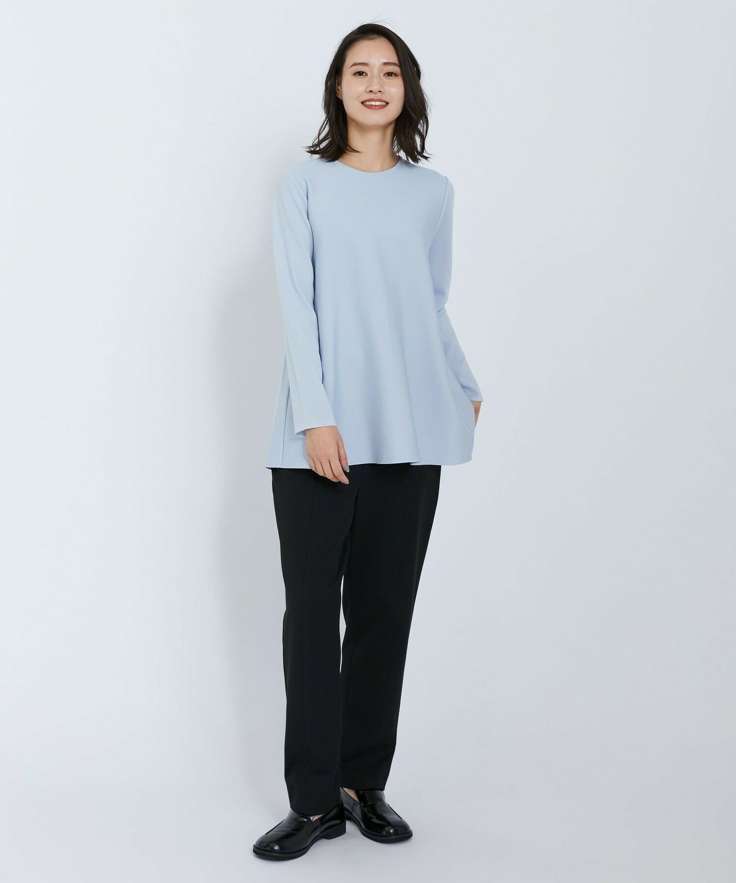 【Lサイズ】バックブラッシュツイルパンツ｜BIGI online store - ビギ オンラインストア